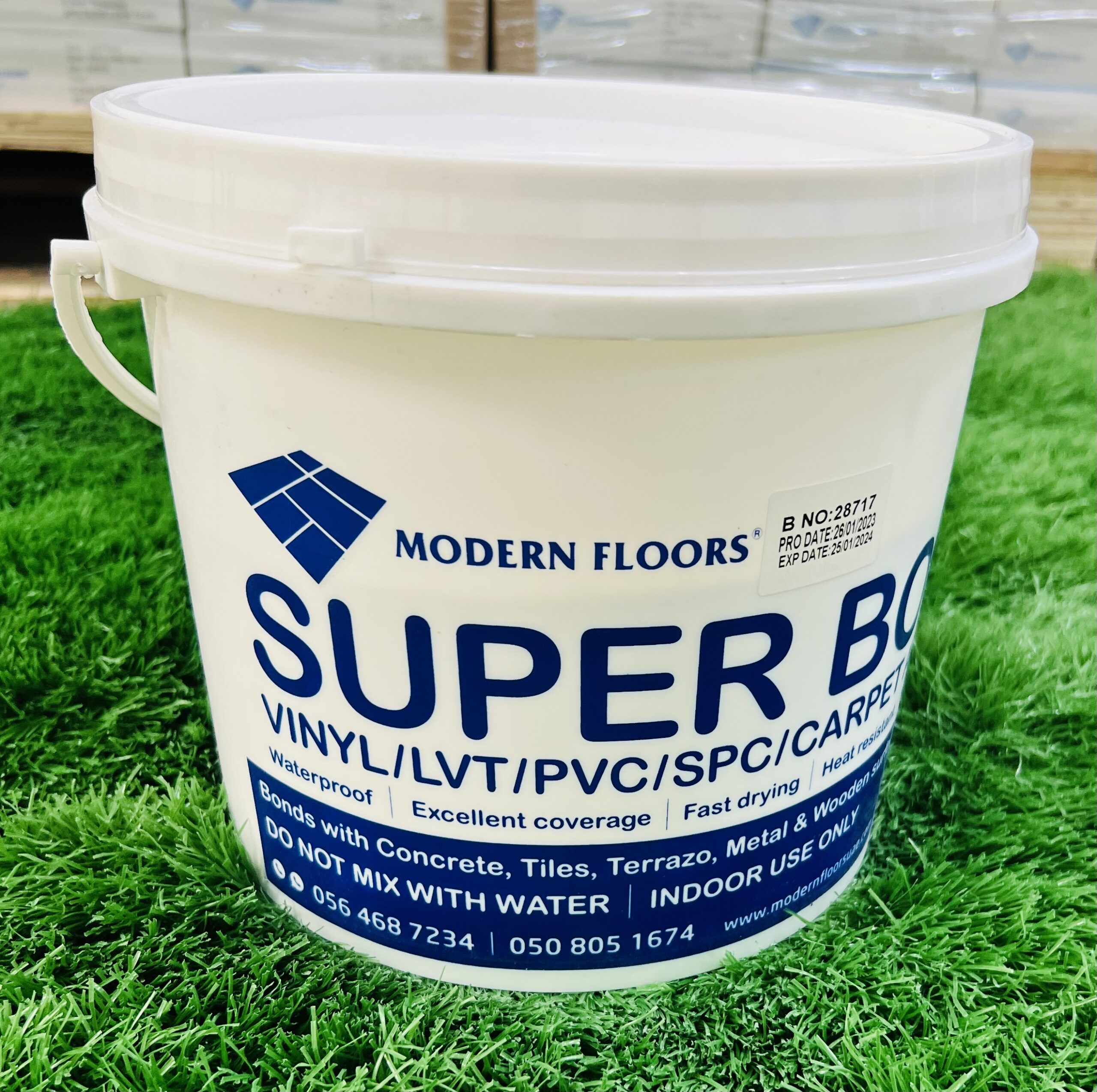 Super Bond - Vinyl / LVT / PVC / SPC / Carpet Tiles Adhesive (5kg)